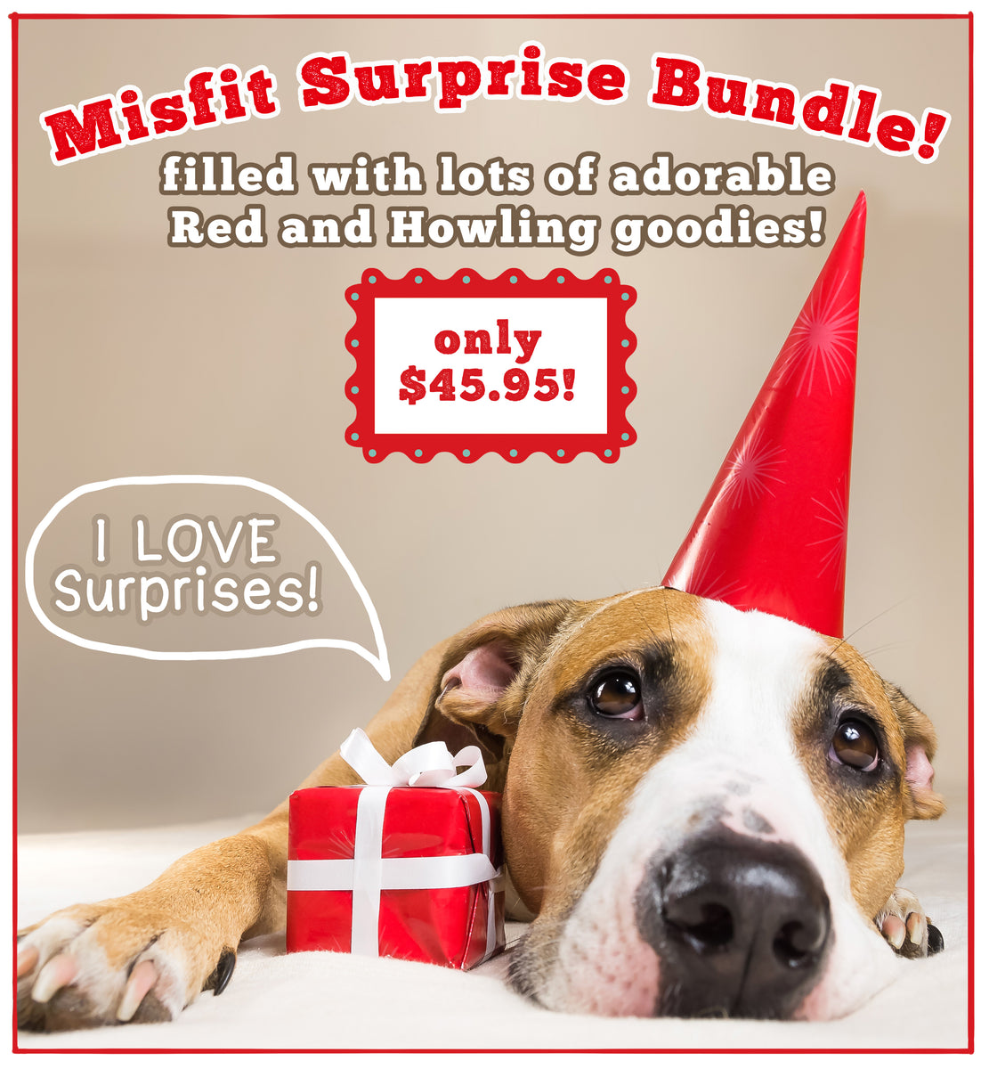 Misfit Surprise Bundle! – Red and Howling